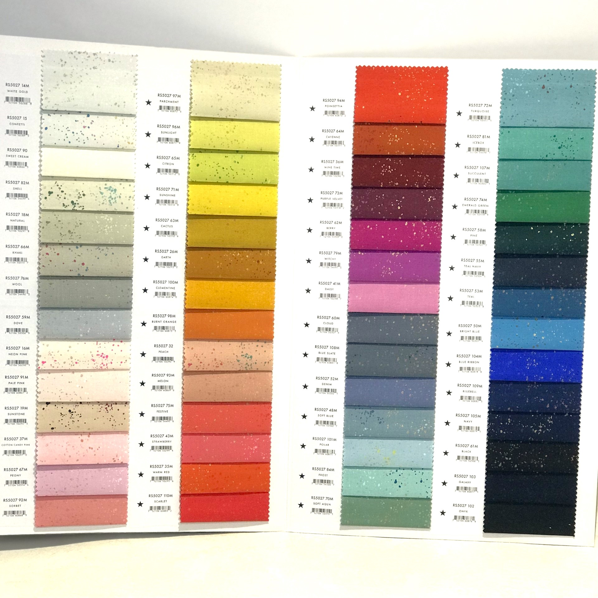 Swatch Cards – A Beautiful Thing
