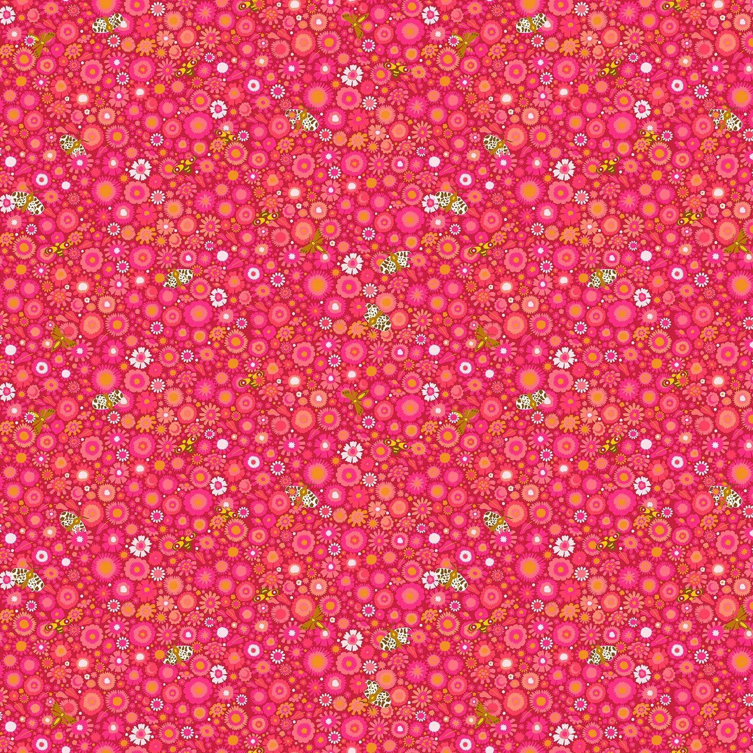 Andover - Alison Glass - Camp Kitschy Lala - Daisy Field Cardinal – A ...