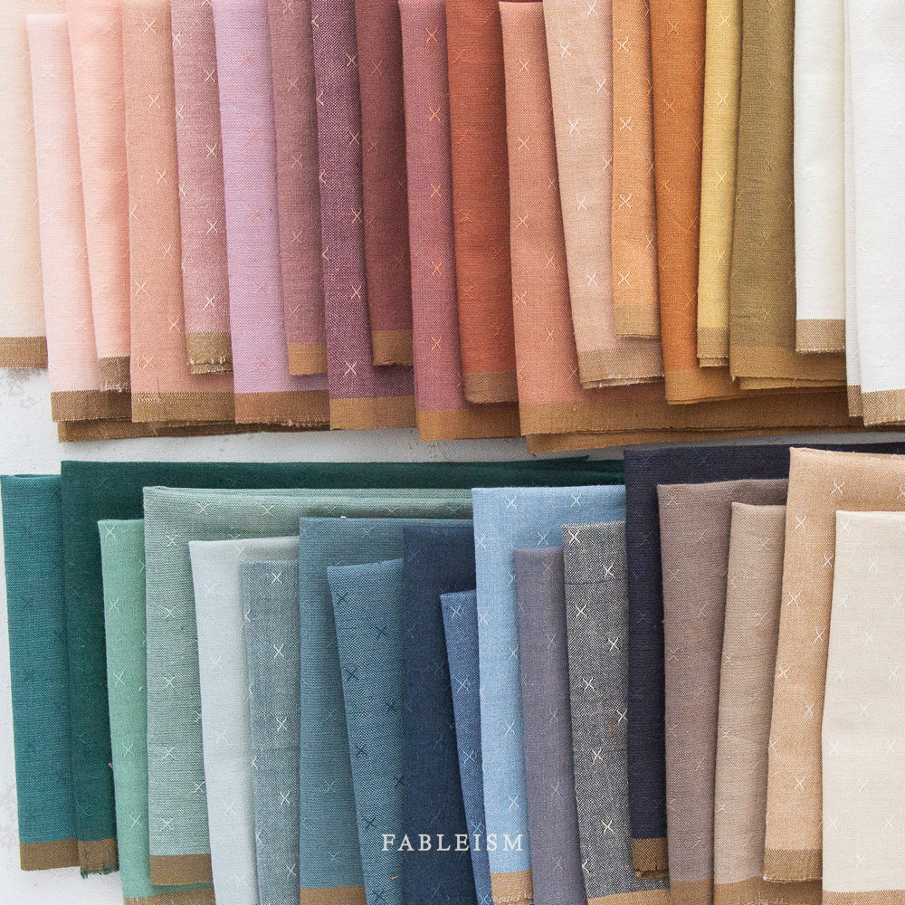 Fableism Sprout Wovens Full 45 Colour Fat Quarter Pack UK Fabric Shop ...